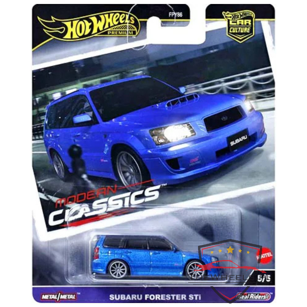 Hot Wheels Premium Subaru Forester STI Modern Classic